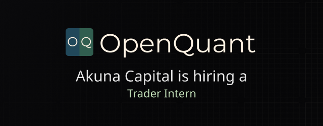 Trader Intern - Akuna Capital