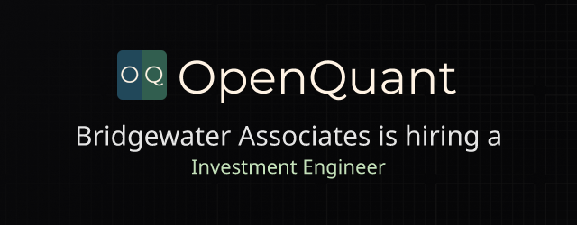 Investment Engineer - Bridgewater Associates
