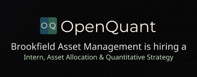Intern, Asset Allocation & Quantitative Strategy - Brookfield Asset ...