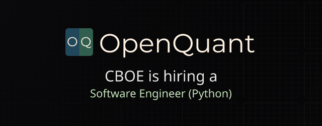Software Engineer (Python) - CBOE