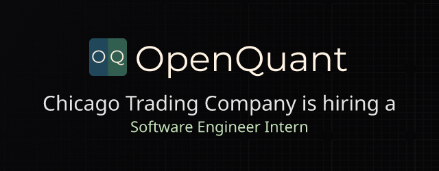 Software Engineer Intern - Chicago Trading Company