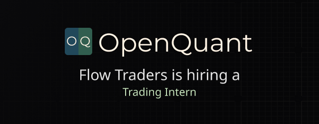 Trading Intern - Flow Traders