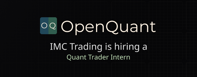 Quant Trader Intern - IMC Trading
