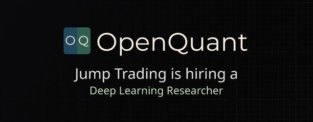 Deep Learning Researcher - Jump Trading