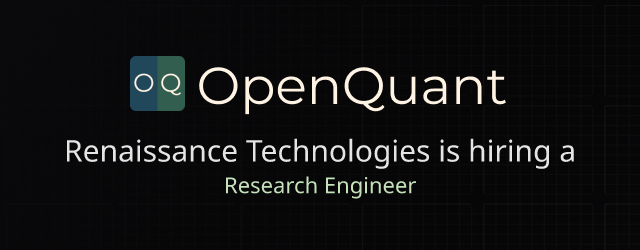 Research Engineer - Renaissance Technologies