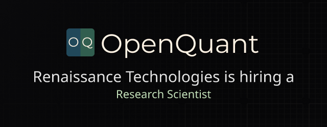 Research Scientist - Renaissance Technologies