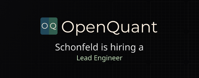 Lead Engineer - Schonfeld