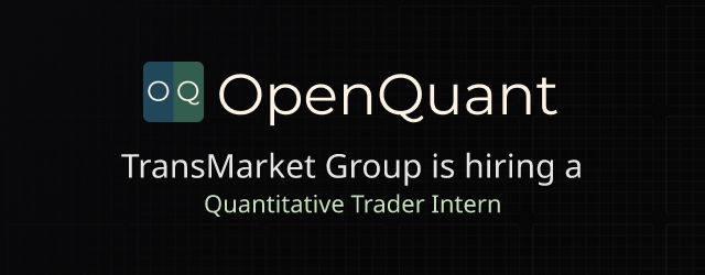 Quantitative Trader Intern - TransMarket Group